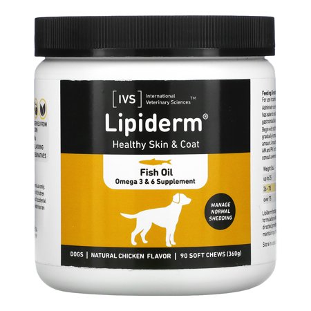 International Veterinary Sciences, Lipiderm, Healthy Skin & Coat, Dogs ...