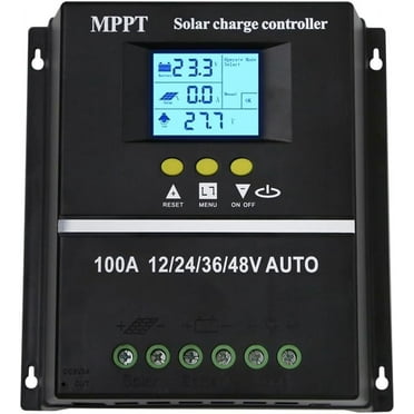 MPPT Solar Charge Controller 20A 30A 40A 50A Solar Regulator 12V 24V For Max 1320W Input Lithium ...
