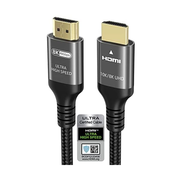 Click here for Wonima1 10k 8k 4k Hdmi Cable 48gbps 6.6 Ft  Certif... prices