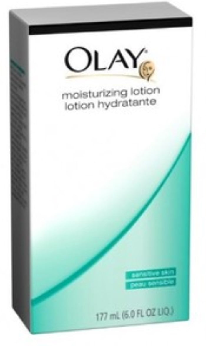 OLAY Moisturizing Lotion Sensitive Skin 6 oz (Pack of 2) - Walmart.com