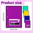 Back-to-Schol!Color Coil Notebook, American Trendy Journal with Lined ...