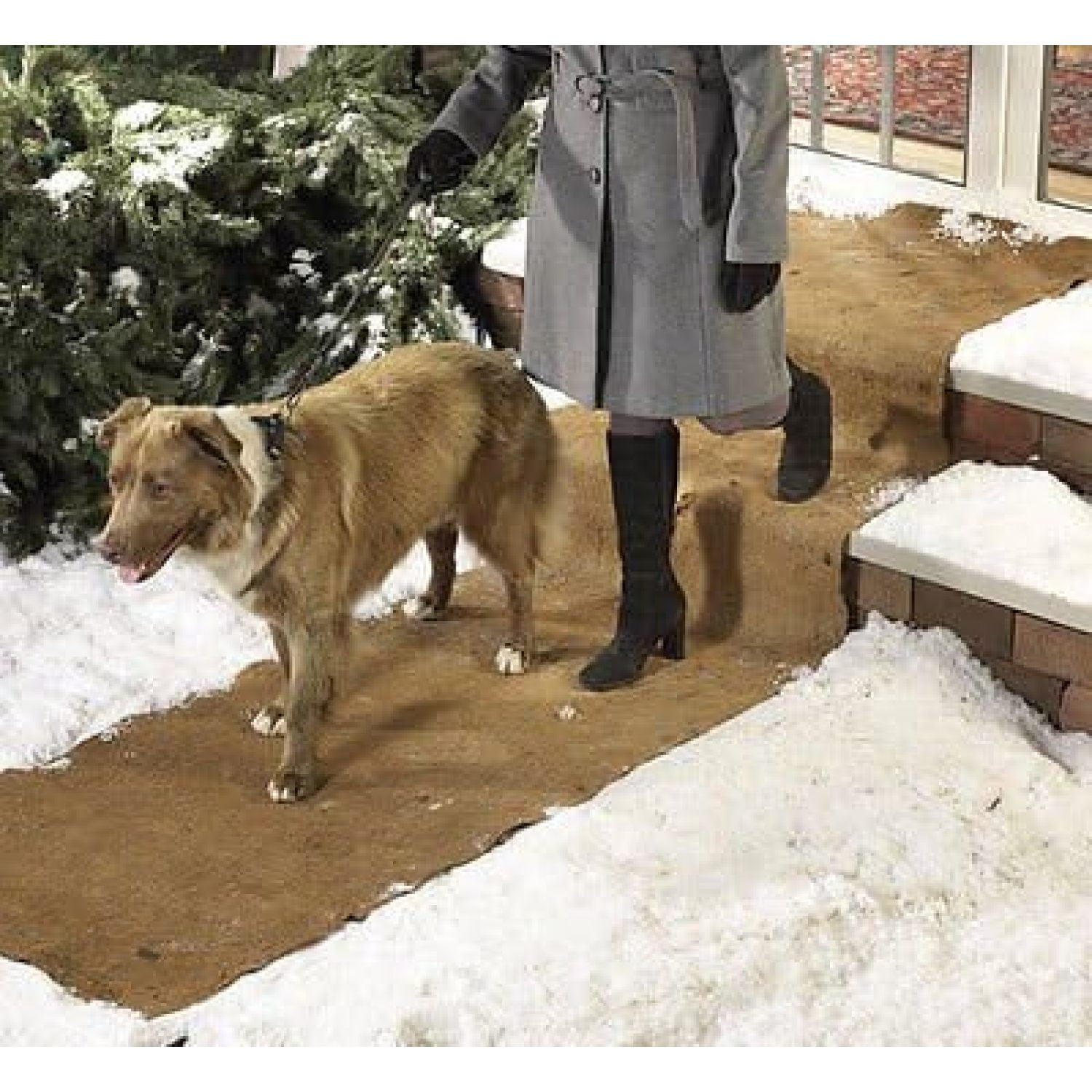 No-Slip Anti-Slip Ice Carpet Runner Outdoor Mat - Don't Shovel Snow ...