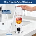 Portable 16oz Wireless Juicer, USB Rechargeable Electric,Personal Mini ...