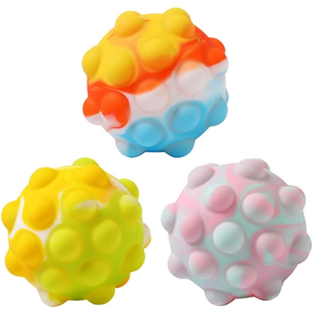 Pop Ball Push Bubble Bouncing Ball 3D Stress Relief Ball Christmas ...