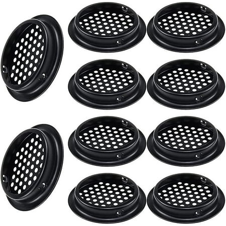 Round Ventilation Grilles Air Vent Covers Circle 53mm/2inch Stainless ...