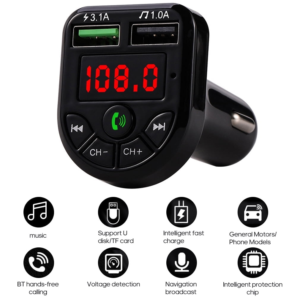 Click here for Generic Bluetooth 5.0 Fm Transmitter Dual Usb Ciga... prices