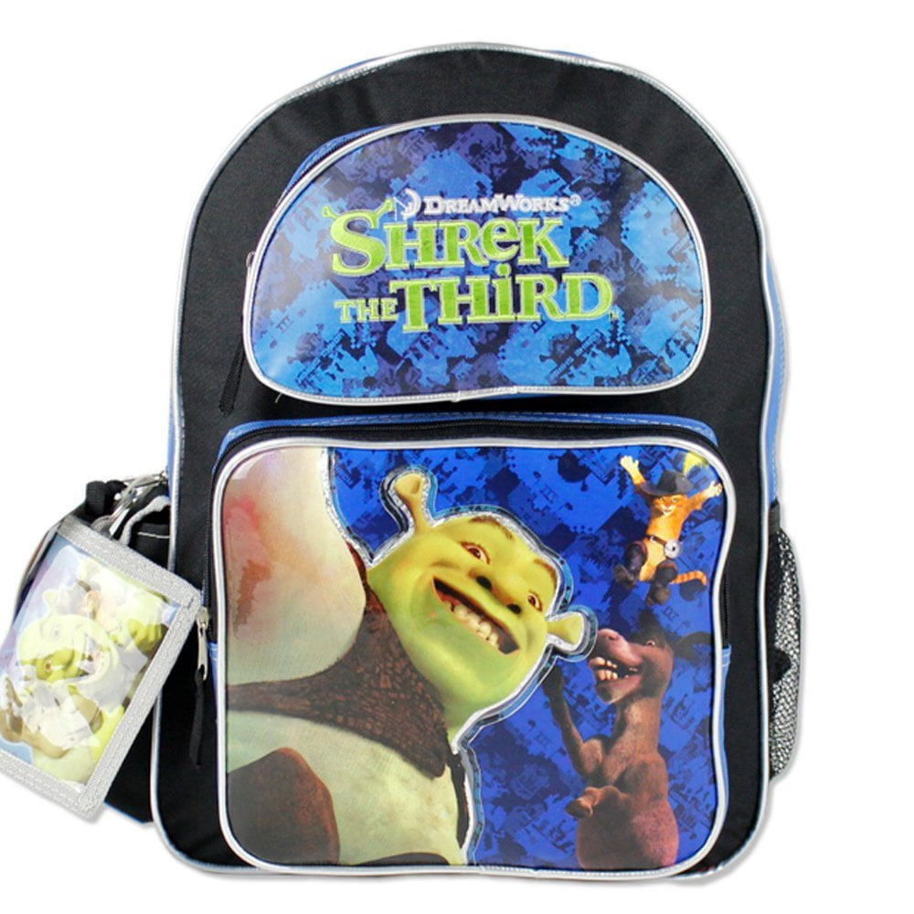 Shrek - Backpack - - the 3rd Movie 16 School Bag New 057826 - Walmart ...