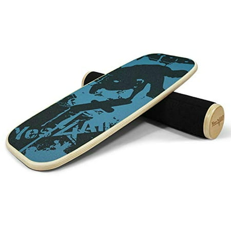 Yes4All Premium Bongo Board/Balance Board Trainer with Adjustable ...