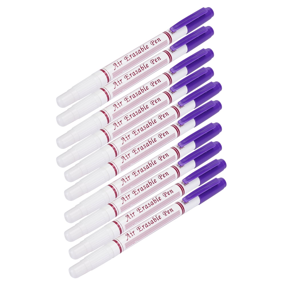 Marcadores de Tela, 10 piezas Bolígrafo Borrable Con Agua de Doble ...