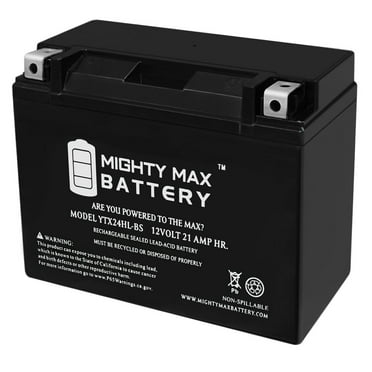 YTX24HL-BS 12V 21AH GEL Battery for Honda 1500 GL1500 Gold Wing '88-00 ...
