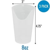 HealthSmart Nosey Cup Set – 3 Pack (4oz, 8oz, 12oz) – Adaptive Drinking ...