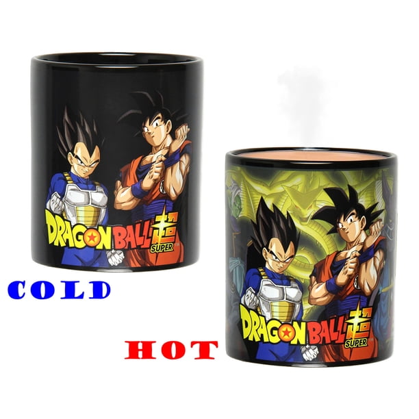 Dragon Ball Super Anime Manga Heat Reactive Color Changing 16 OZ. Tea ...
