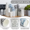300 Pack 5 oz Mini Paper Cups Disposable Small Cups for Bathroom ...