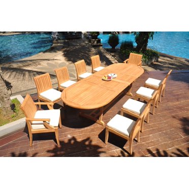 Qty 4 - Grade-A Teak Wood Luxurious Solo / Single Amilo Stacking Arm ...