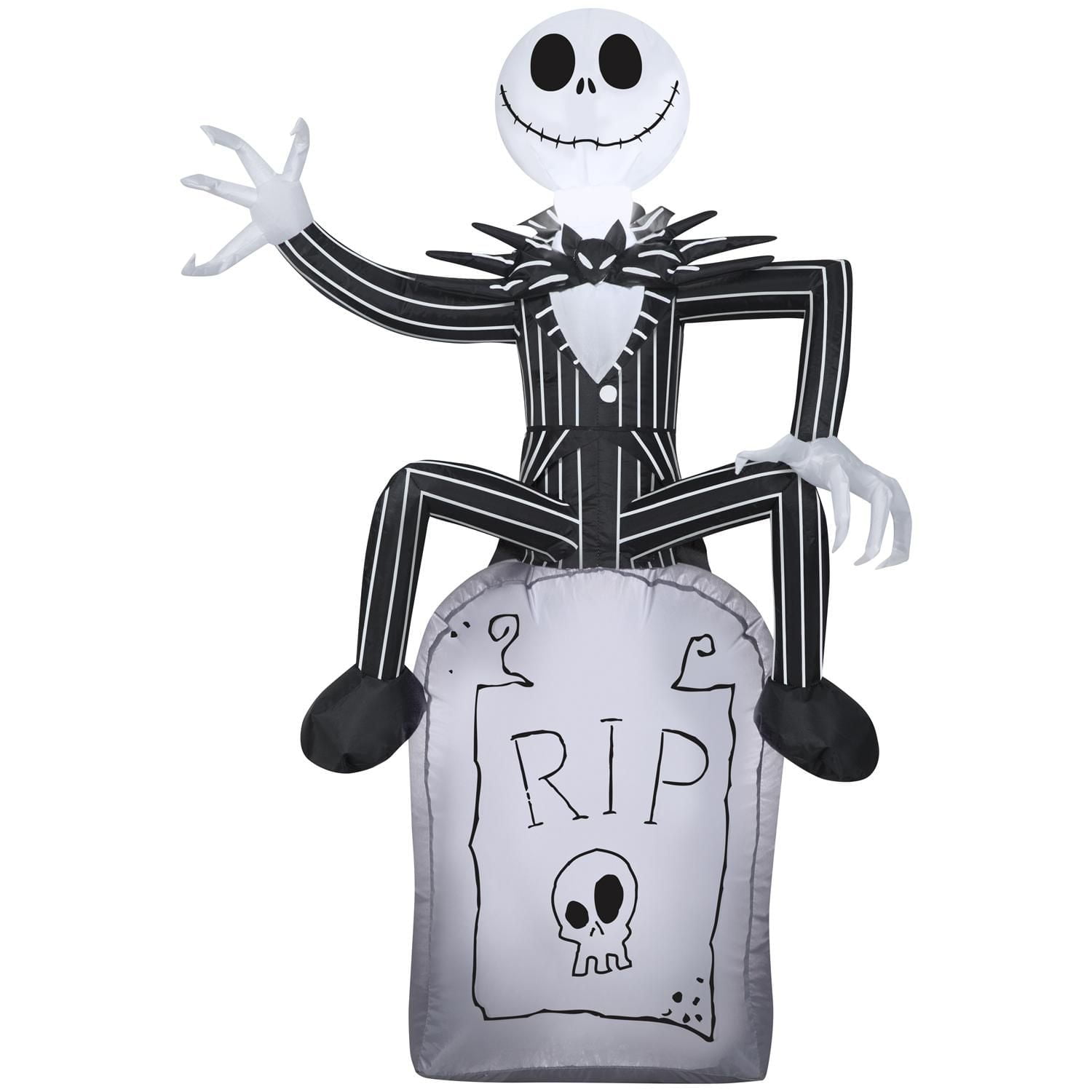 Halloween Inflatable Jack Skellington on Tombstone - Walmart.ca
