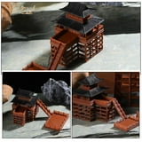 MUSEYA Fairy Garden Accessories Miniature Stilted Building Model Light ...