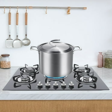 CAMPLUX RV Cooktop 2 Burners Slide-in, Outdoor Propane Cooktop Stove ...