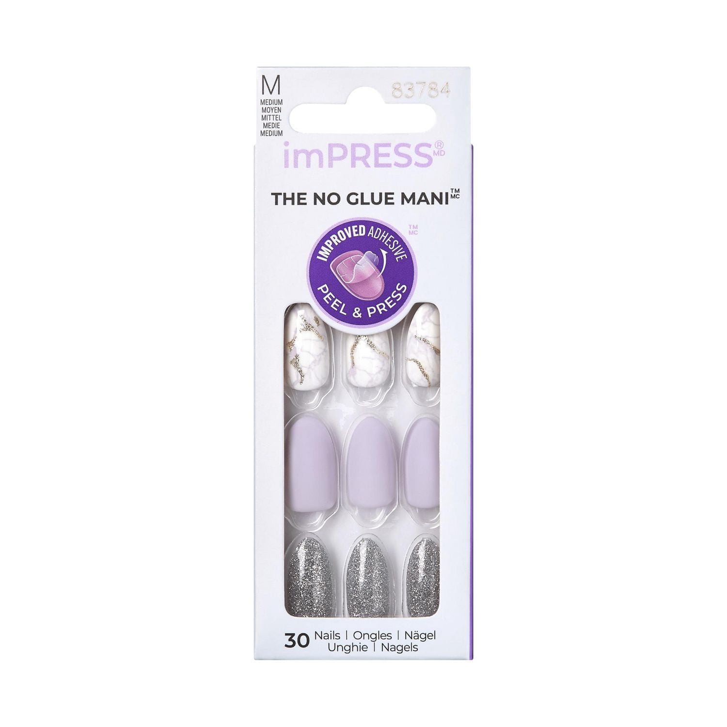Click here for Kiss Impress Press-On - Fake Nails  Medium 30 Coun... prices