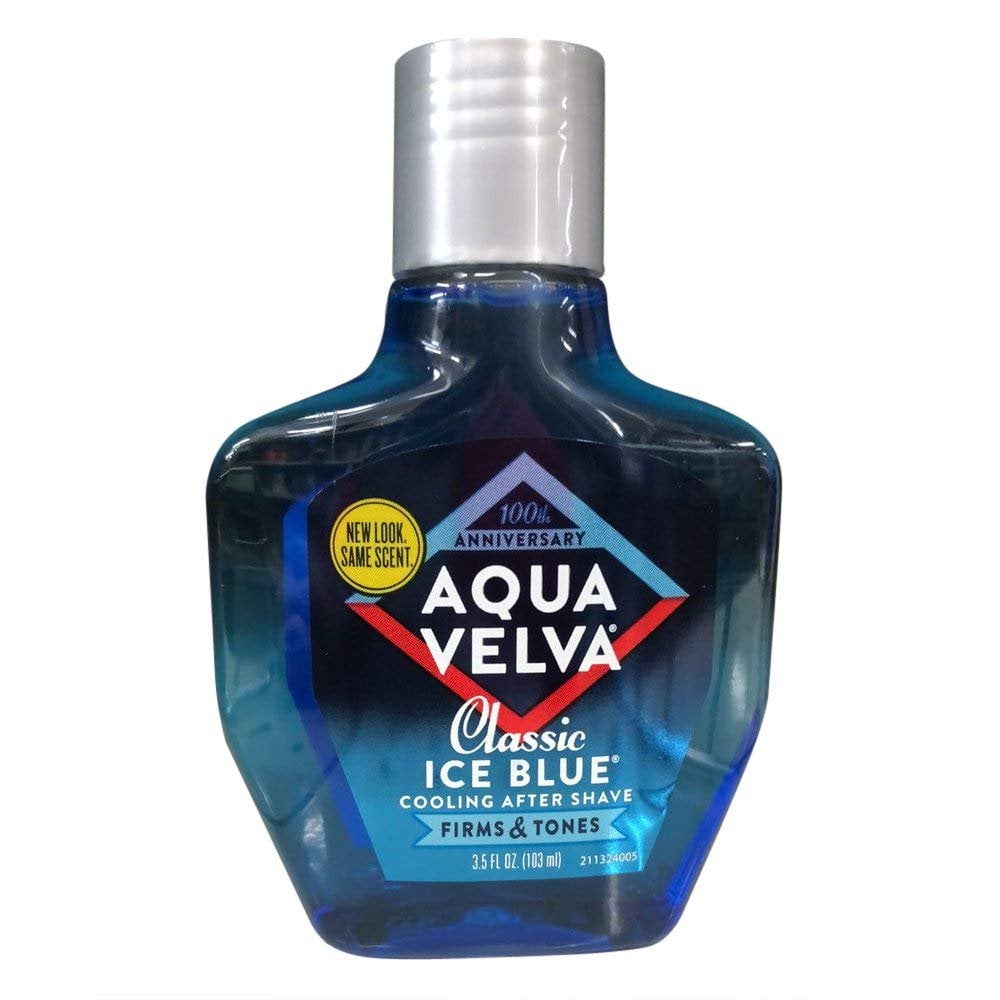 Aqua Velva Ice Blue Size 3.5z Aqua Velva Ice Blue After Shave - Walmart.com