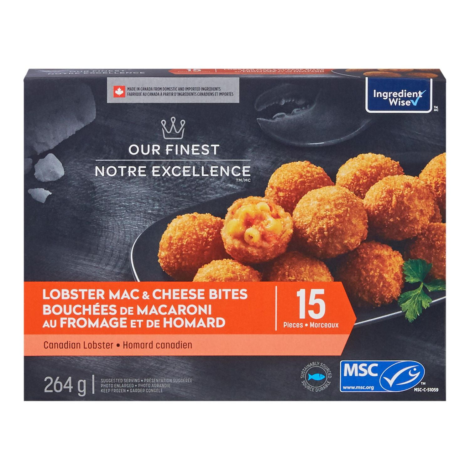 Click here for Our Finest Lobster Mac & Cheese Bites prices