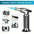 AT603 Professional Heavy-Duty Butane Torch Lighter – Triple Flame ...
