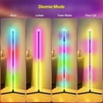 iFCOW Corner Floor Lamp, RGB Color Changing Mood Lighting Corner Lamp ...