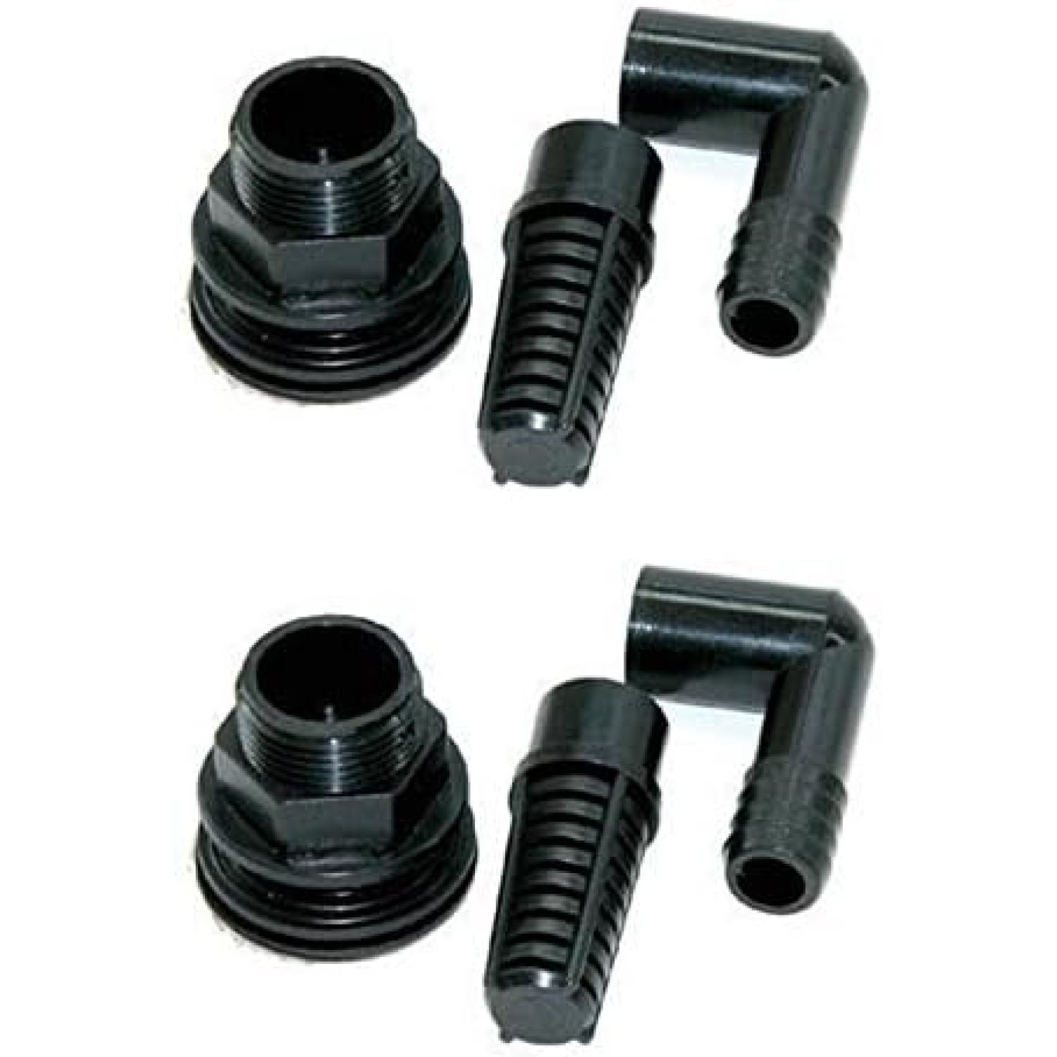 Bilot (2 Pack) 1/2-Inch Bulkhead Slip Fitting Kits - Walmart.com