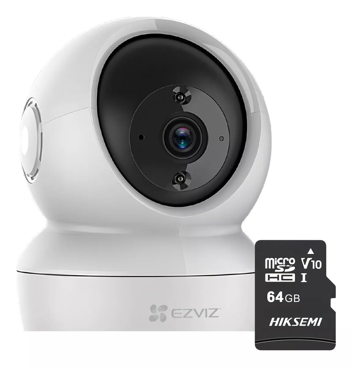 Kit Cronos Mini Cámara Ezviz PT IP 2MP Wifi Con Visión Panorámica 360 ...