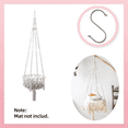 Bohemian Macrame Cat Hammock Swing Bed - Handwoven Cotton Tapestry for ...