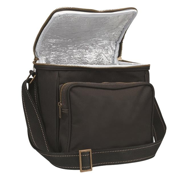 Debco CB702 Cooler Bag with Holds Six Cans - Black - Walmart.com