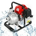1" Gas Power Semi-Trash Water Pump High Pressure Irrigation Transfer ...