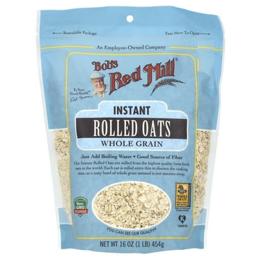 Bob's Red Mill Instant Oatmeal, Whole Grain, Classic, 6 Packets, 1.59 ...