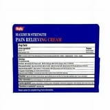 Rugby Maximum Strength Pain Relieving Cream, 3oz. Per Tube HSA/FSA ...