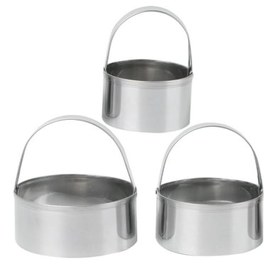 Cutter, Oval/Cannoli, Heavy Duty Stainless Steel 4" x 6" - Walmart.com