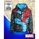 Marvel Avengers Spider-Man Boys' Reversible Sherpa Fleece Jacket (2T-20 ...