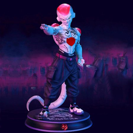 Dragon Ball Gk T-rex Super Two Gohan Cell Figure Model Illuminated Evil ...