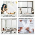 Yanluna Window Privacy Film Removable Frosted Glass Window Film Opaque ...