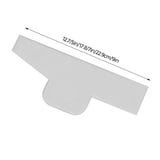 Acrylic Template Ruler DIY Wallet Handcraft Ruler Clear Easy-to-use ...