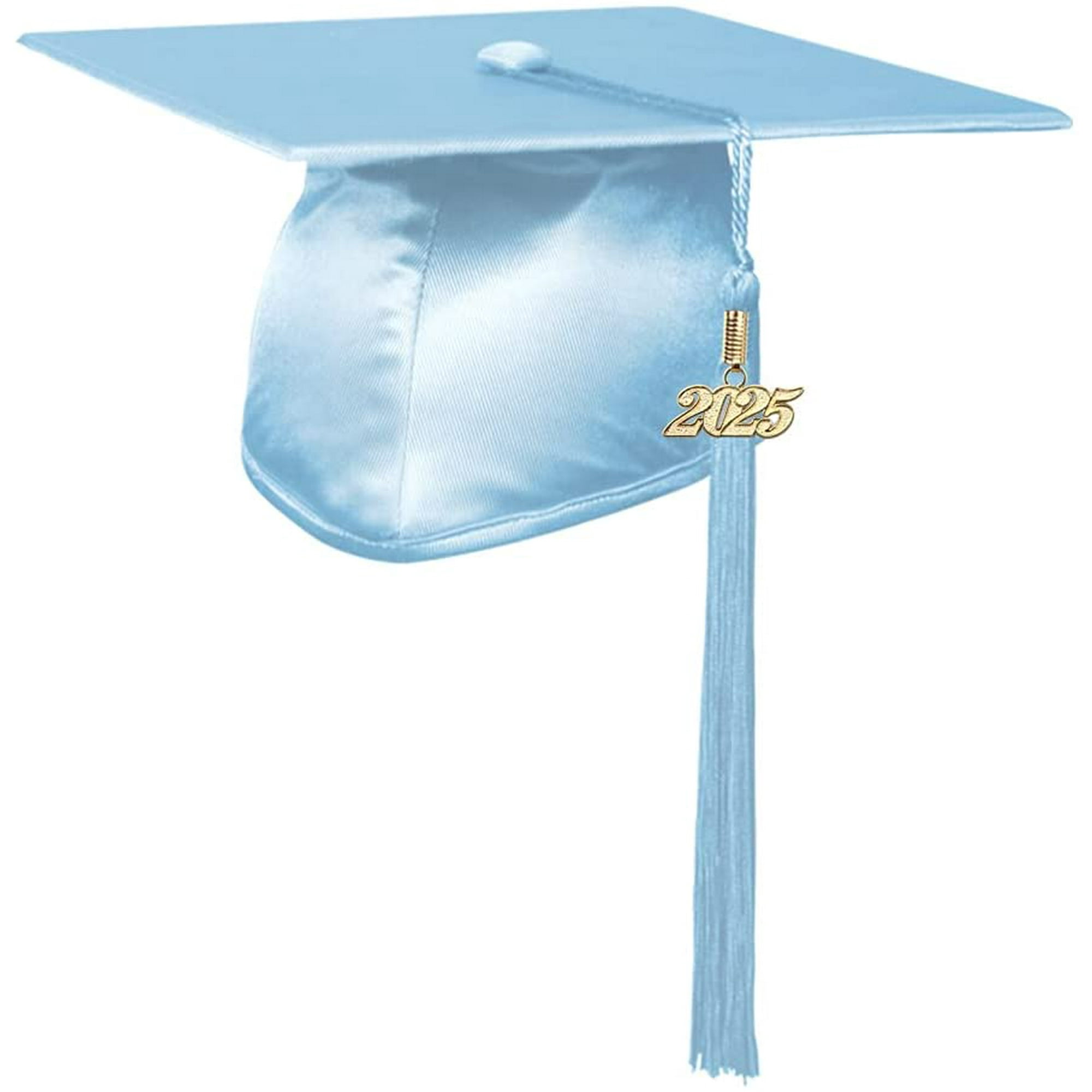 Graduation Cap Blue Tassel