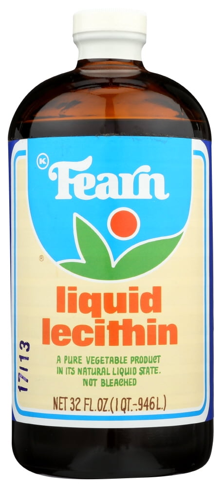 Fearn Liquid Lecithin, 32 Fl Oz, Pack Of 1 - Walmart.com - Walmart.com