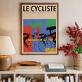 Affixzi Vintage Cycling Poster, Retro Bicycle Wall Art for Sports ...