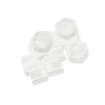 10 Pieces Acrylic 16mm Six Sides Dice Acrylic for Party Supplies,Dice ...