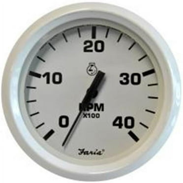 Seachoice 15161 Outboard 8,000 RPM Tachometer Gauge - Walmart.com