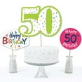 Big Dot Of Happiness 50th Birthday Cheerful Happy Birthday Colorful
