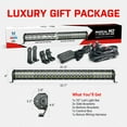 MICTUNING Magical M2 RGBW LED Light Bar - Dual Row 32 Inch Off Road ...