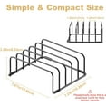 Cutting Board Organizer and Baking Sheet Rack, 2-Pack Heavy Duty Metal ...