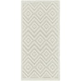 Nourison Versatile Indoor/Outdoor Ivory White 3' x 5' Area Rug (3x5 ...