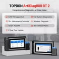 TOPDON Bluetooth OBD2 Scanner, ArtiDiag800BT, Vehicle Diagnostic Tool ...