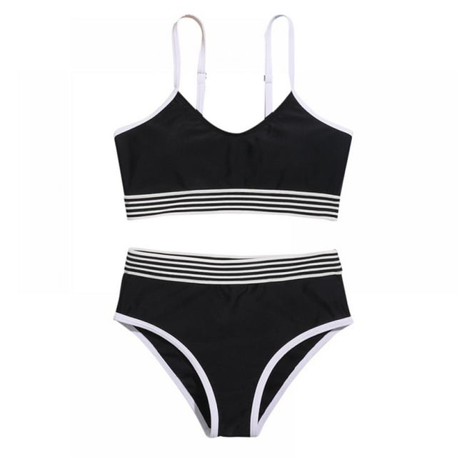 BULLPIANO Girls Bikini Beach Swimwear Bikini Set Bathing Suit Tankini ...