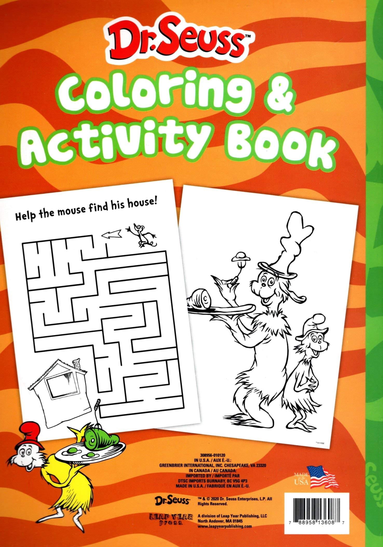 Dr Seuss Coloring Pages